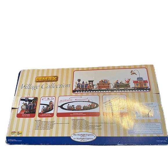 Lemax | Holiday | Vintage Lemax Starlight Express Train Set Village ...